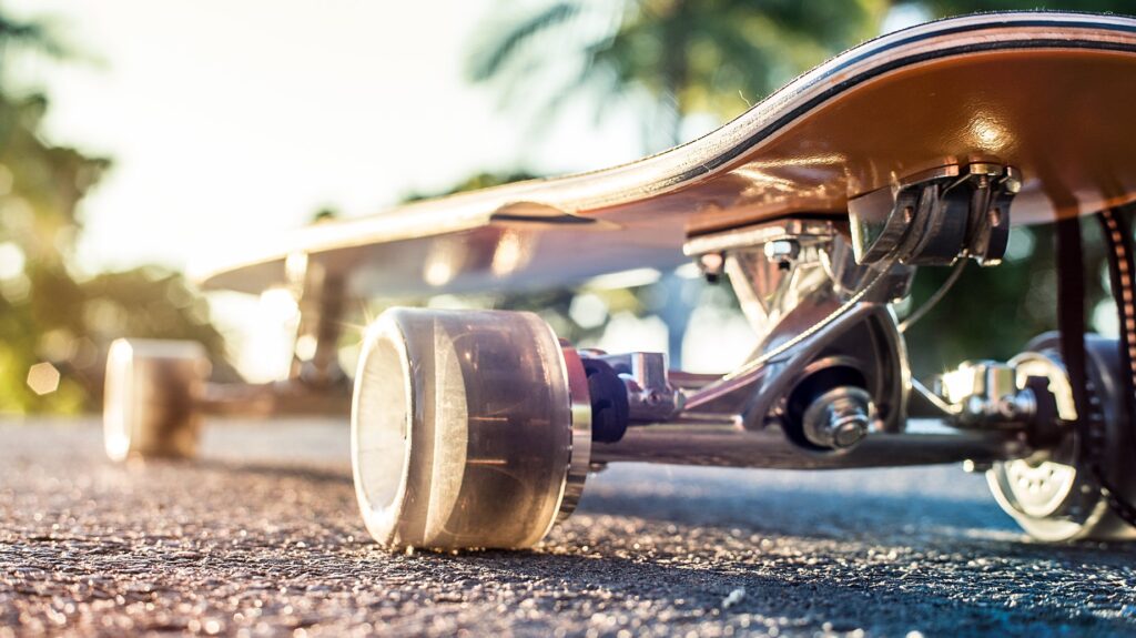 Boarder Kontrol Longboard Brakeboard with Skateboard brake – Orange ...